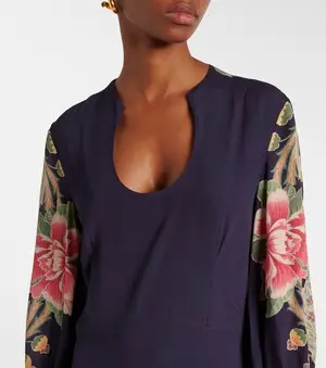 Etro Floral Maxi Dress