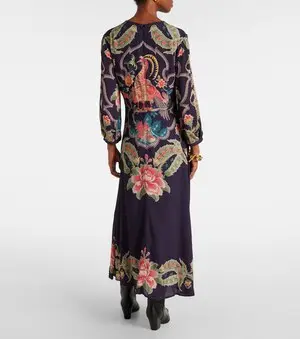 Etro Floral Maxi Dress