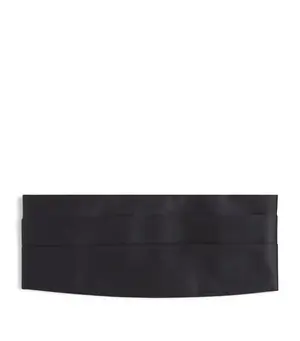 Giorgio Armani Giorgio Armani Silk Cummerbund Blue