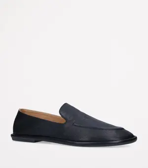 THE ROW Canal Leather Loafers