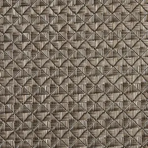 CHILEWICH Origami Round Placemat - Brown