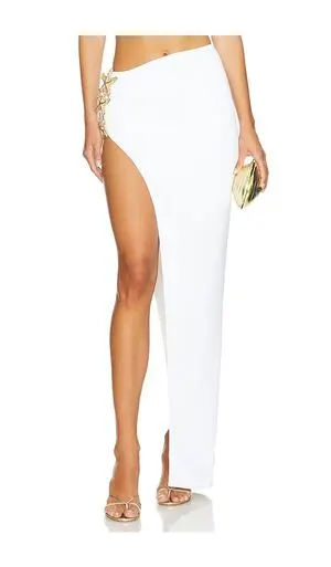 LOVERS AND FRIENDS Isolde Maxi Skirt - White