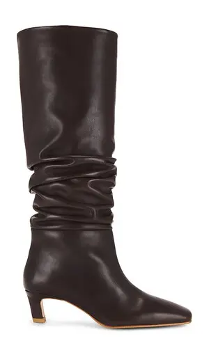 ALOHAS Kalila Leather Boots - Brown