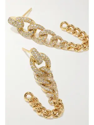 Shay Convertible 18-karat Diamond Earrings