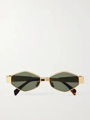 Celine Triomphe Hexagon-frame Sunglasses