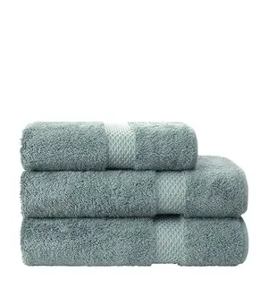 YVES DELORME Toile Bath Sheet - Green
