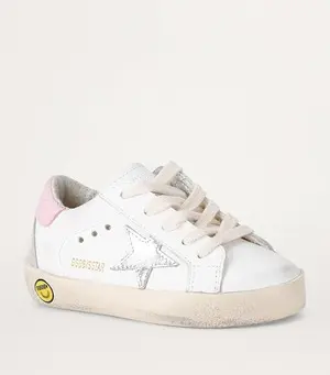 GOLDEN GOOSE Super Star Lace Up Sneakers
