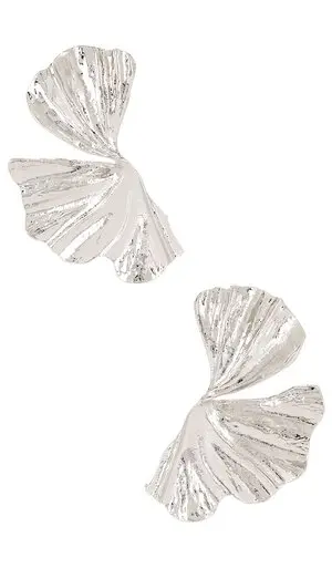LOVERS AND FRIENDS Eve Earrings - Metallic Silver