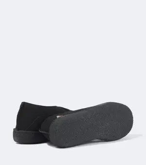 ROA Quilted Slip-on Shoes - Black