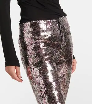 Isabel Marant Étoile Bella Sequined Leggings