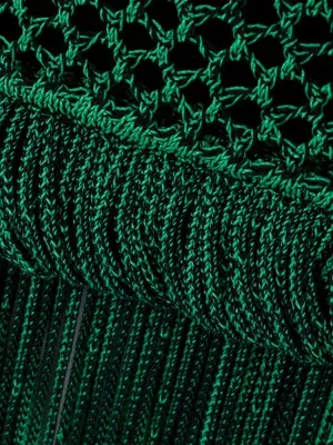 DIOTIMA The Vanguard Medusa Crocheted Cotton-blend Dress