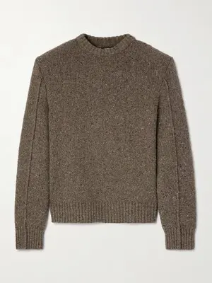 Bottega Veneta Wool-blend Sweater - Brown