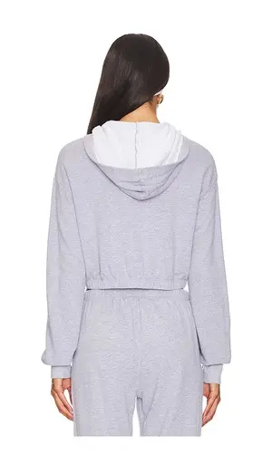 Lamade Zip Up Crop Hoodie