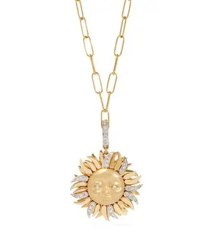 Annoushka Gold And Diamond Mythology Sun Charm