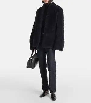 TOTEME Shearling Jacket - Blue
