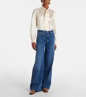 Citizens Of Humanity Loli Mid-rise Wide-leg Jeans