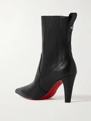 CHRISTIAN LOUBOUTIN Santigag 85 Leather Ankle Boots