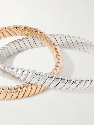 ROXANNE ASSOULIN The Double Cobra Set Of Two Bracelets