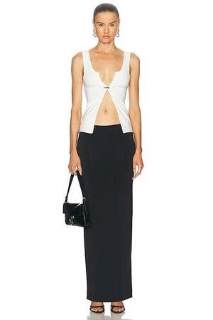 GRACE LING Shark Teeth Tank Top