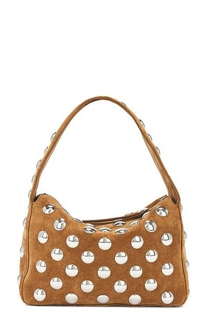Khaite Elena Suede Small Studded Bag