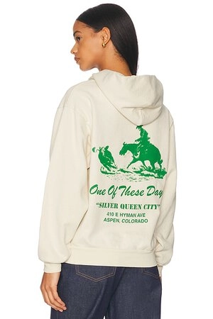 ONE OF THESE DAYS X Fwrd Silver Queen Hoody - Washed Bone