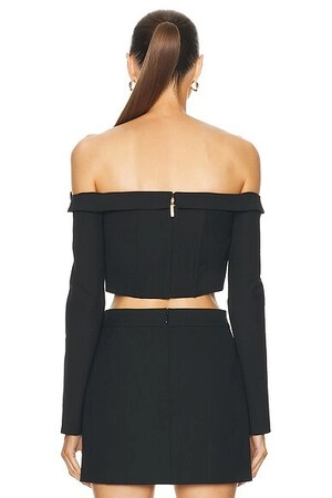 Cult Gaia Valia Off-the-shoulder Top