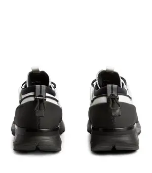 Canada Goose Suede Glacier Trail Lace-up Sneakers - Black