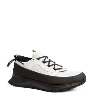 Canada Goose Suede Glacier Trail Lace-up Sneakers - Black