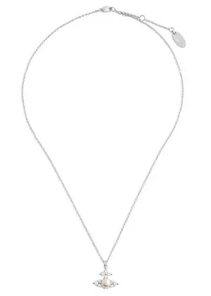 VIVIENNE WESTWOOD Feodora Crystal-embellished Orb Pendant Necklace