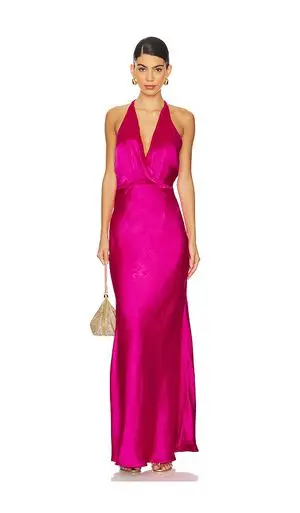 ELLIATT Aria Maxi Dress - Fuchsia