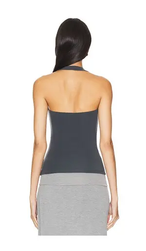 GEEL Isabelle Halter Top - Grey