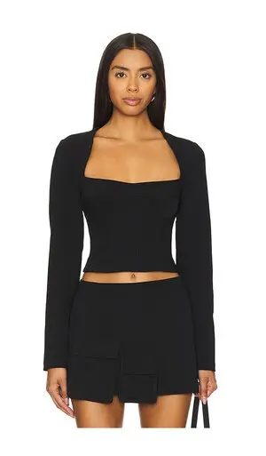Camila Coelho Zip Up Blouses