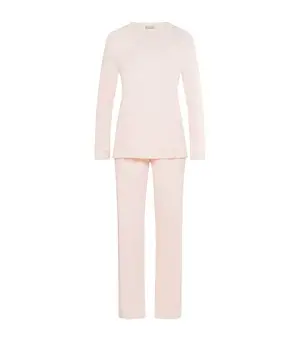 Hanro Cotton Moments Pyjama Set - Neutral