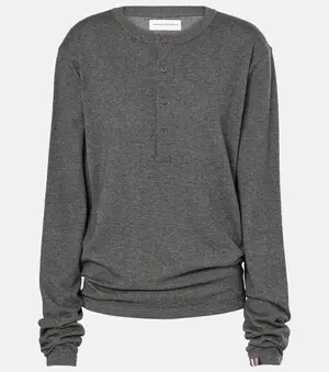 Extreme Cashmere N°370 Herman Cotton And Cashmere Sweater