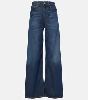 Citizens Of Humanity Paloma High-rise Wide-leg Jeans - Blue