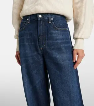 Citizens Of Humanity Paloma High-rise Wide-leg Jeans - Blue