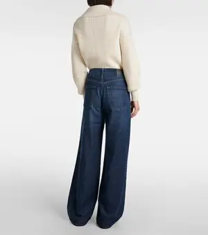 Citizens Of Humanity Paloma High-rise Wide-leg Jeans - Blue