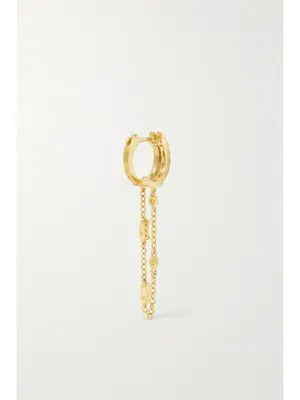 Shay 18-karat Yellow Diamond Hoop Earrings