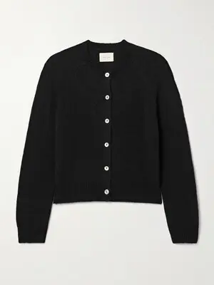 DÔEN Petra Knitted Cardigan - Black