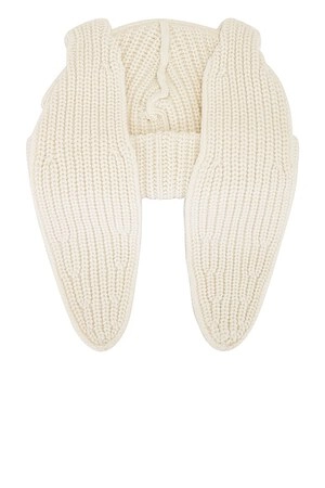 CHARLES JEFFREY Chunky Rabbit Beanie - Ecru