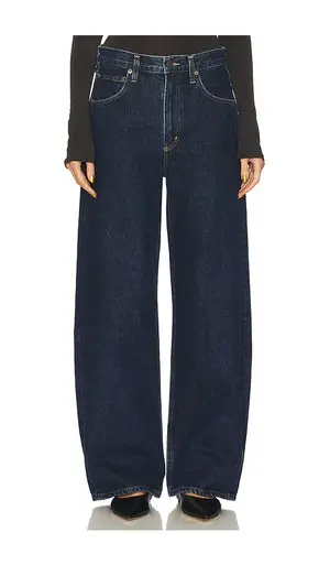 AGOLDE Low Curve Wide Leg Jeans - Blue