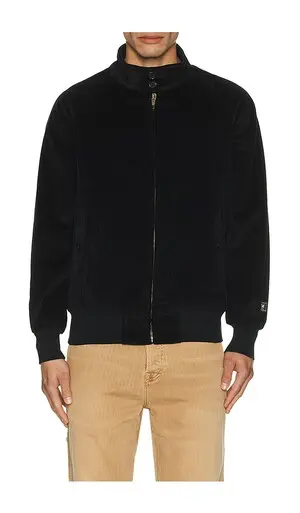 SCHOTT Corduroy Bomber Jacket - Black