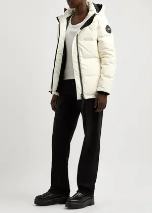 Canada Goose Chelsea Quilted Arctic-tech Parka Coat - Cream