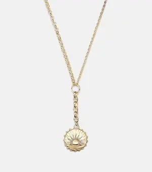 FOUNDRAE Internal Compass New Beginnings Diamond Pendant Necklace