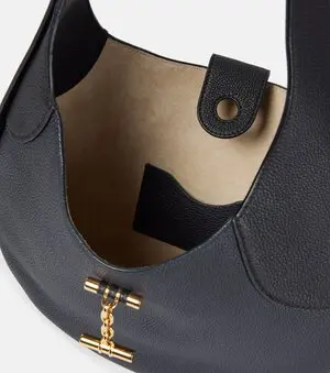 Loro Piana Bobbin Medium Leather Shoulder Bag