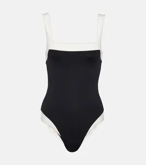 Marysia Bianco Maillot Square Neck Swimsuit