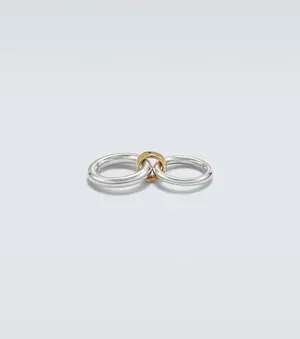 SPINELLI KILCOLLIN Virgo Sterling And 18kt Gold Ring