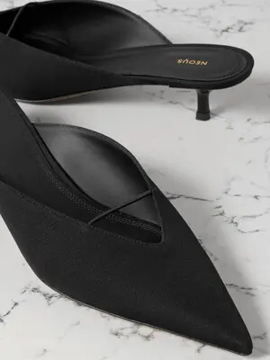 NEOUS Matar Satin Mules