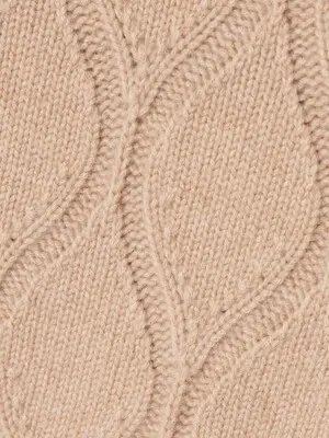 Guest In Residence Cashmere Sweater With Wavy Motif