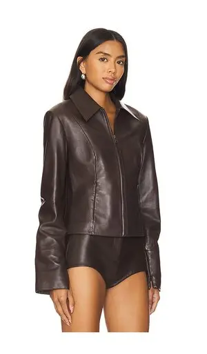 LAMARQUE Oceana Jacket In . Also - Brown